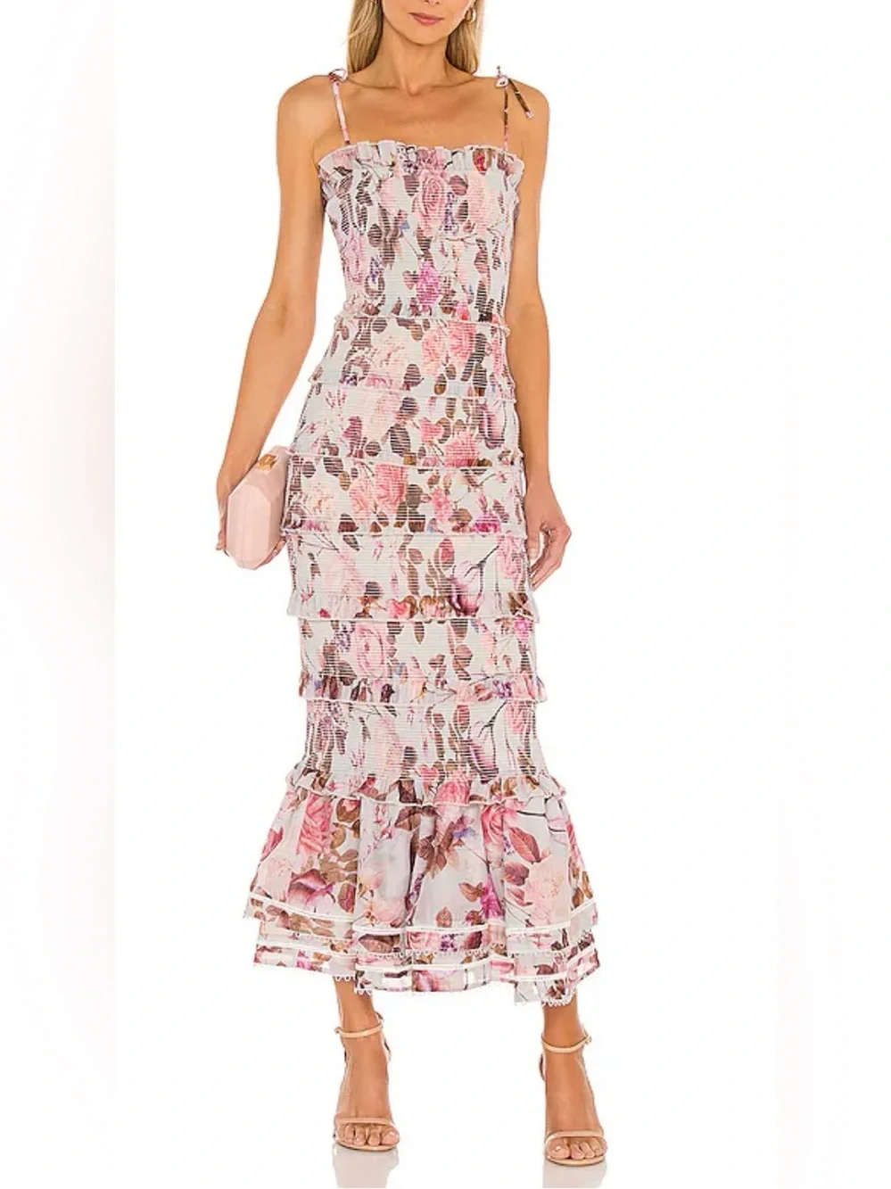 V. Chapman | Dresses | Nwt V Chapman Womens Geranium Dress Maxi Garden ...